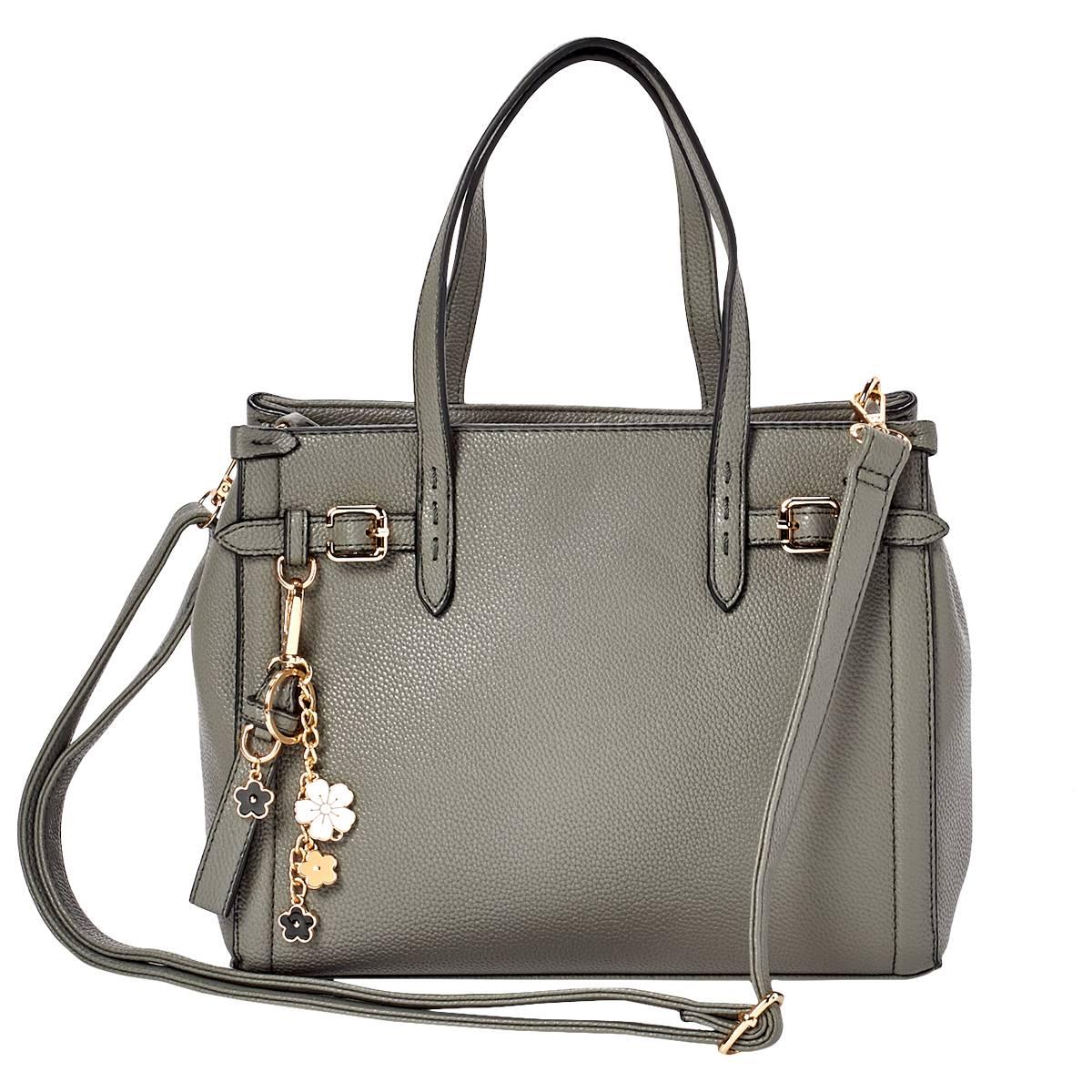Click here for DS Fashion North/South Satchel with Charms prices