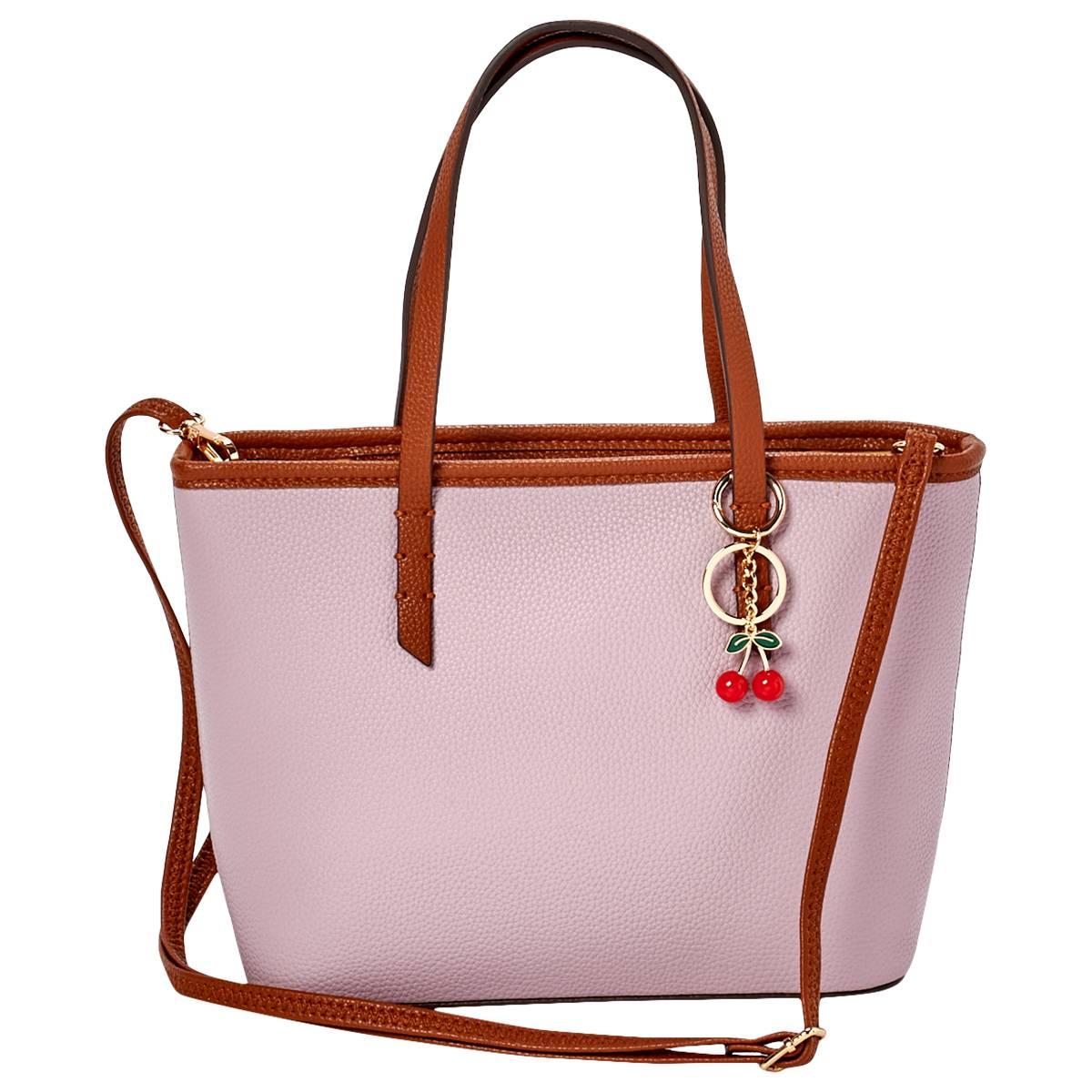 Click here for DS Fashion Satchel With Cherry Charm prices
