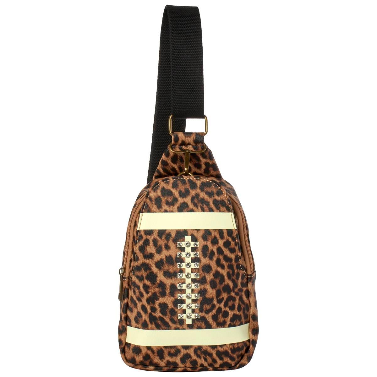 Click here for DS Fashion Leopard Football Crossbody prices