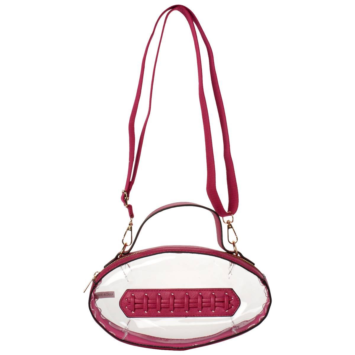 Click here for DS Fashion Clear Football Crossbody prices