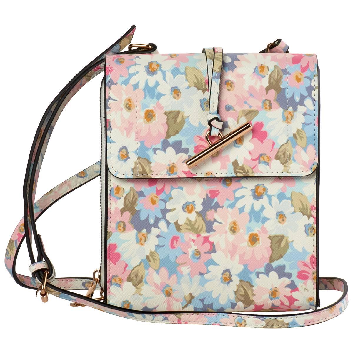 Click here for DS Fashion Floral Organizer Crossbody prices