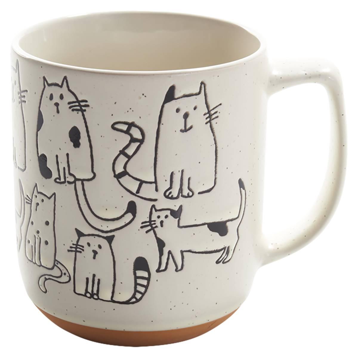 Click here for Blue Sky Clayworks 12oz. Crazy Cat Mug prices
