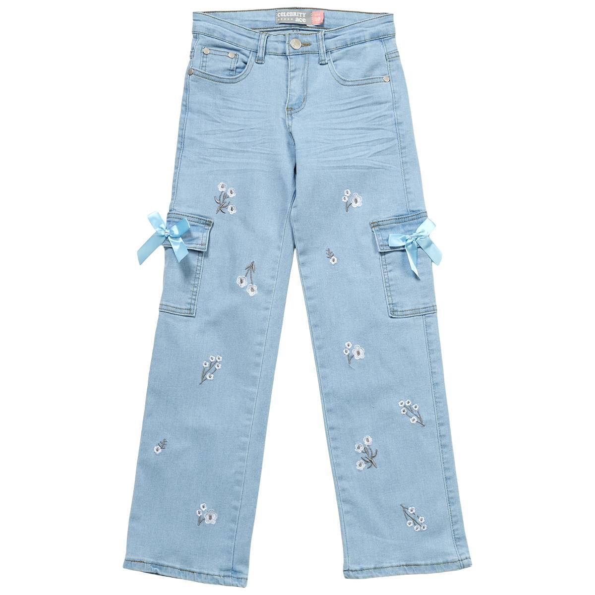 Click here for Girls (7-16) Celebrity Ace Cargo Pocket Flower Pat... prices