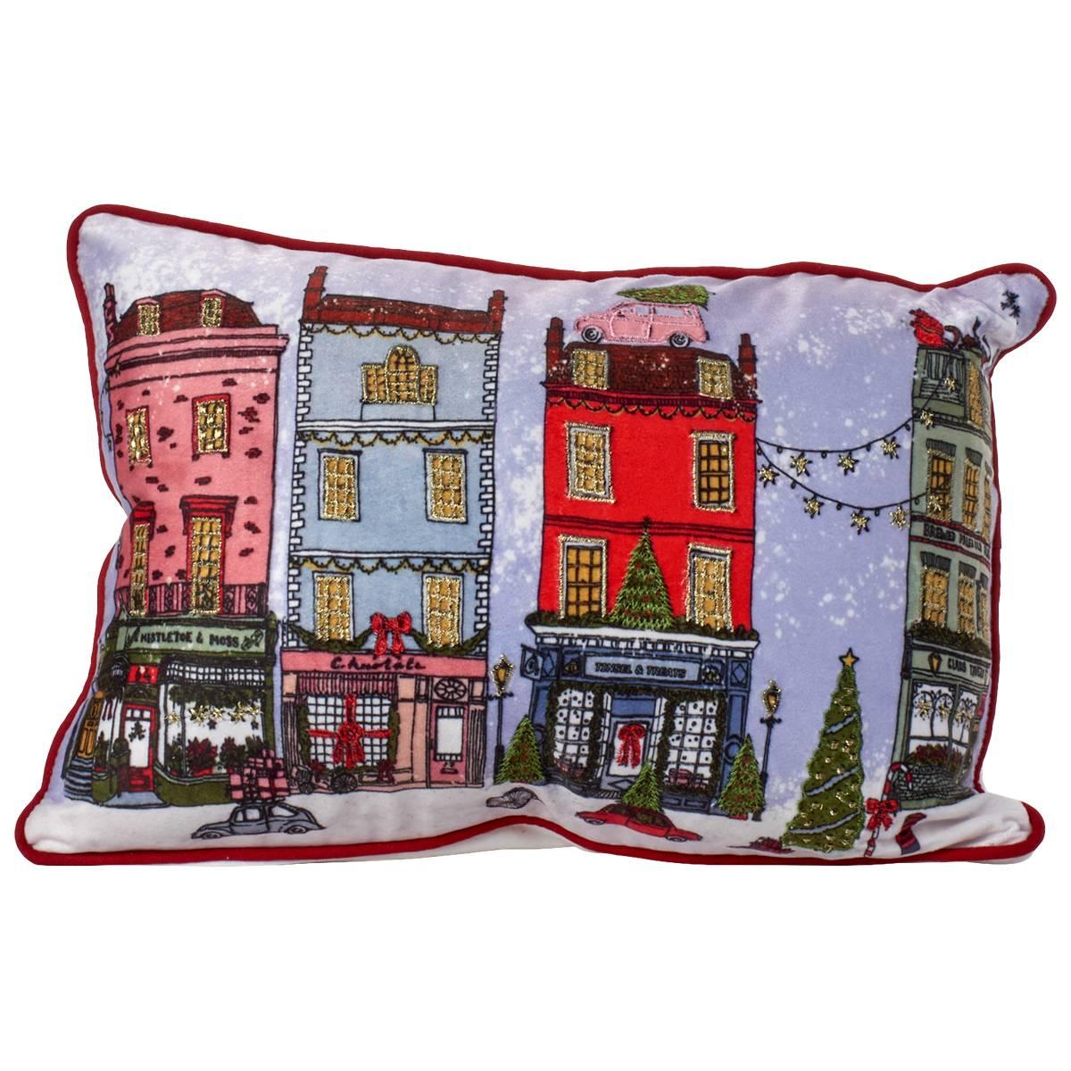 Click here for Christmas City Decorative Pillow - 12x18 prices