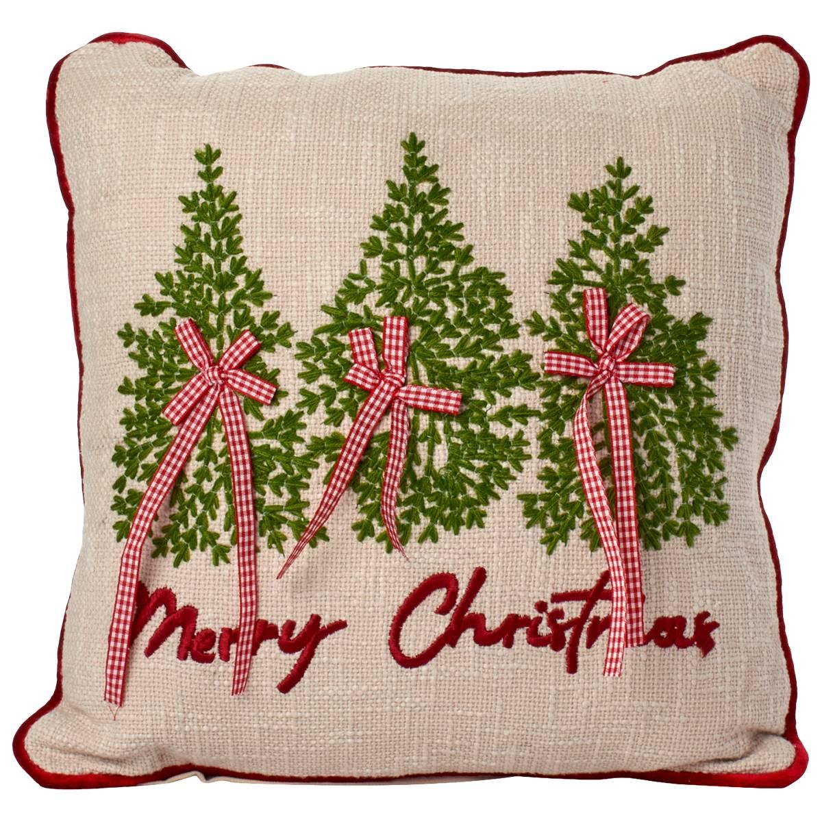 Click here for Ribbon Trees Decorative Pillow - 16x16 prices