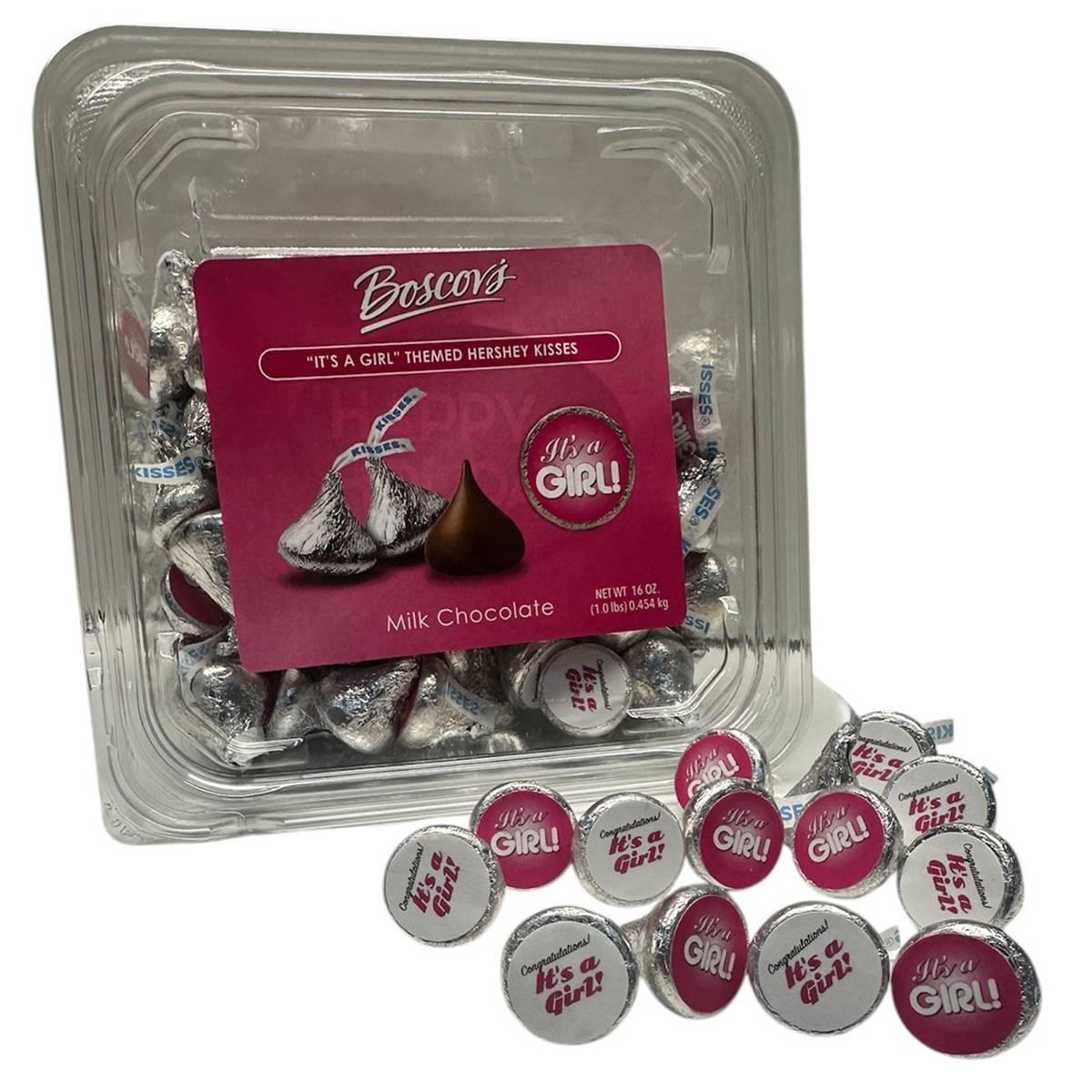 Click here for Boscovs 16oz. Its A Girl Milk Chocolate Kisses prices