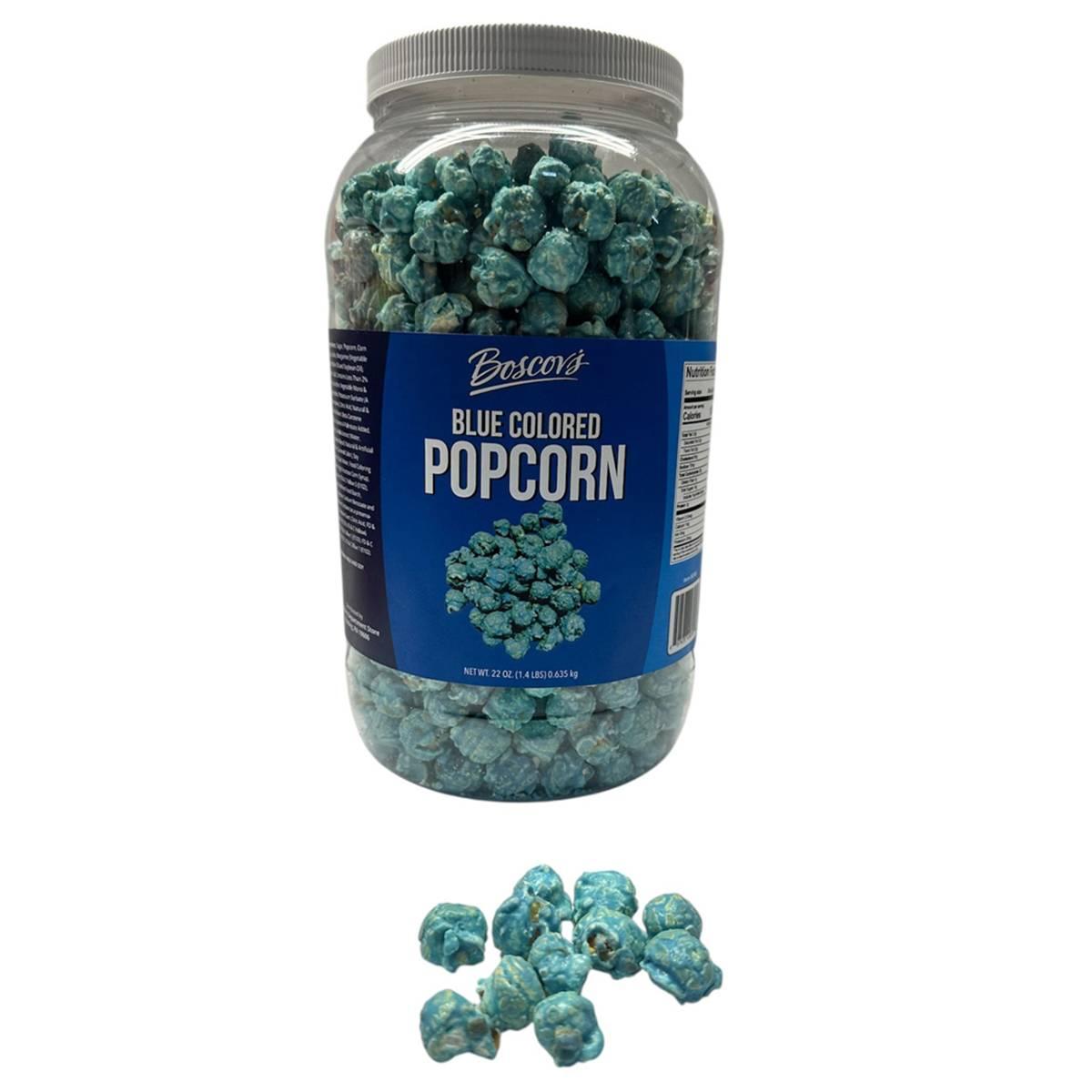Click here for Boscovs 22oz. Blue Colored Gourmet Popcorn prices