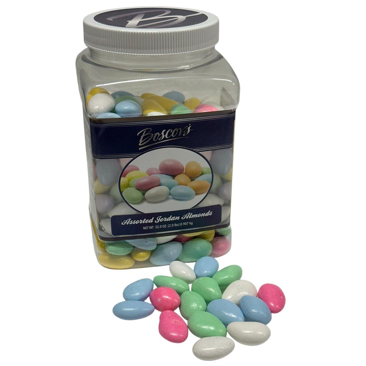 Click here for Boscovs 2lb. Pastel Color Jordan Almonds prices