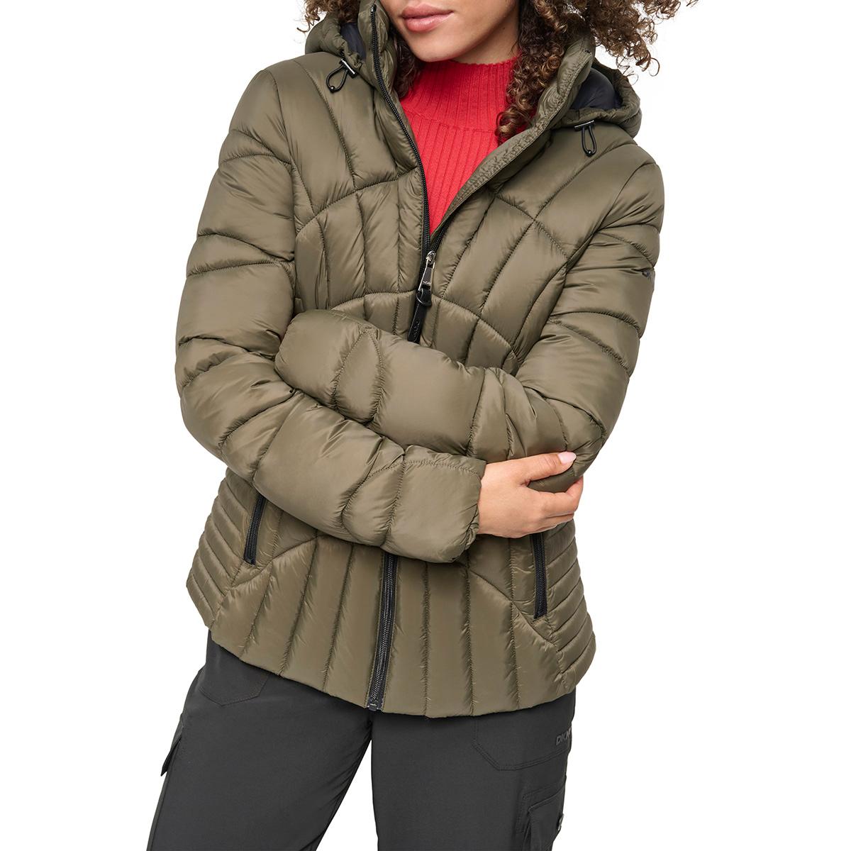 Click here for Womens DKNY Short Puffer Jacket prices