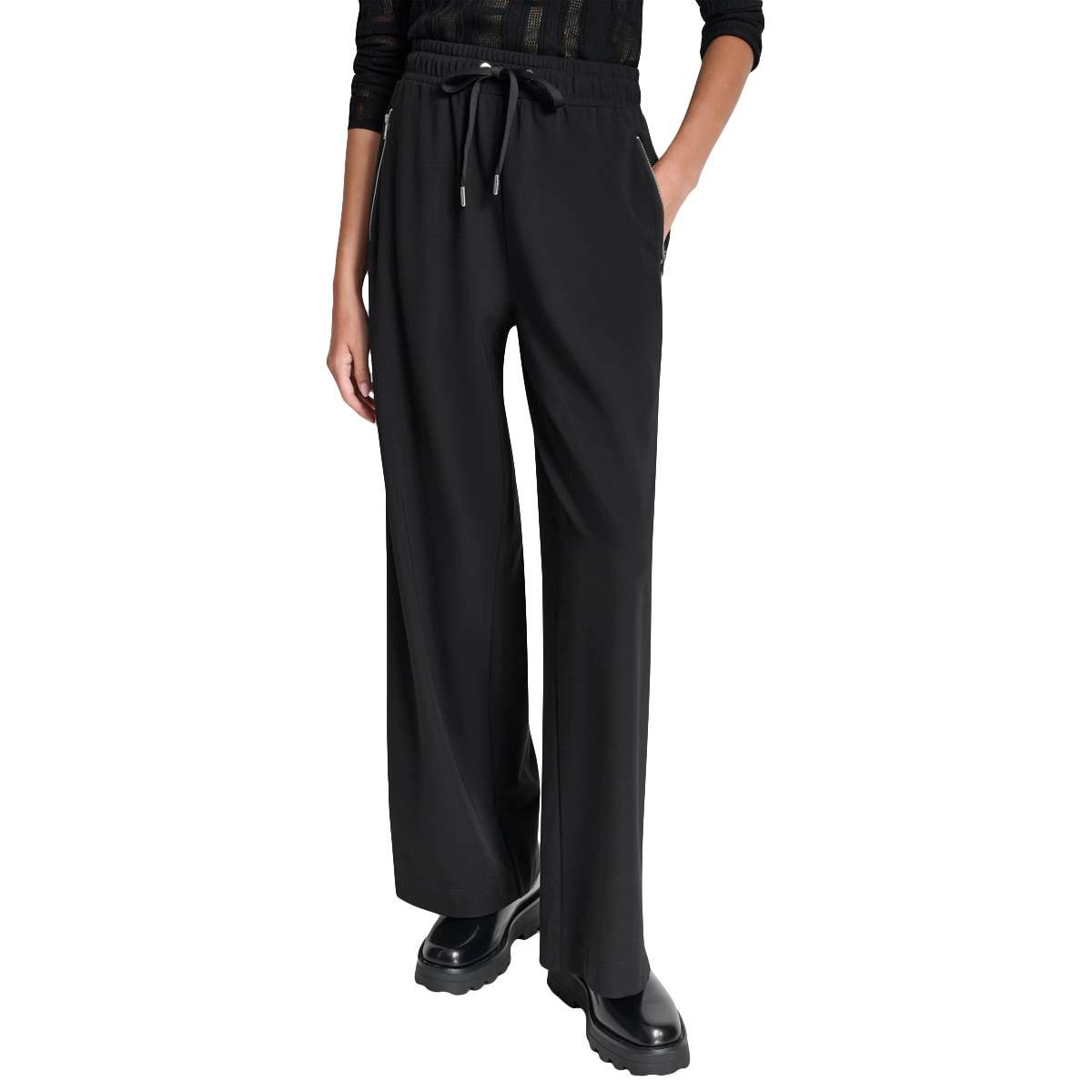 Click here for Womens DKNY Pull On Wide Leg Soho Casual Pants prices