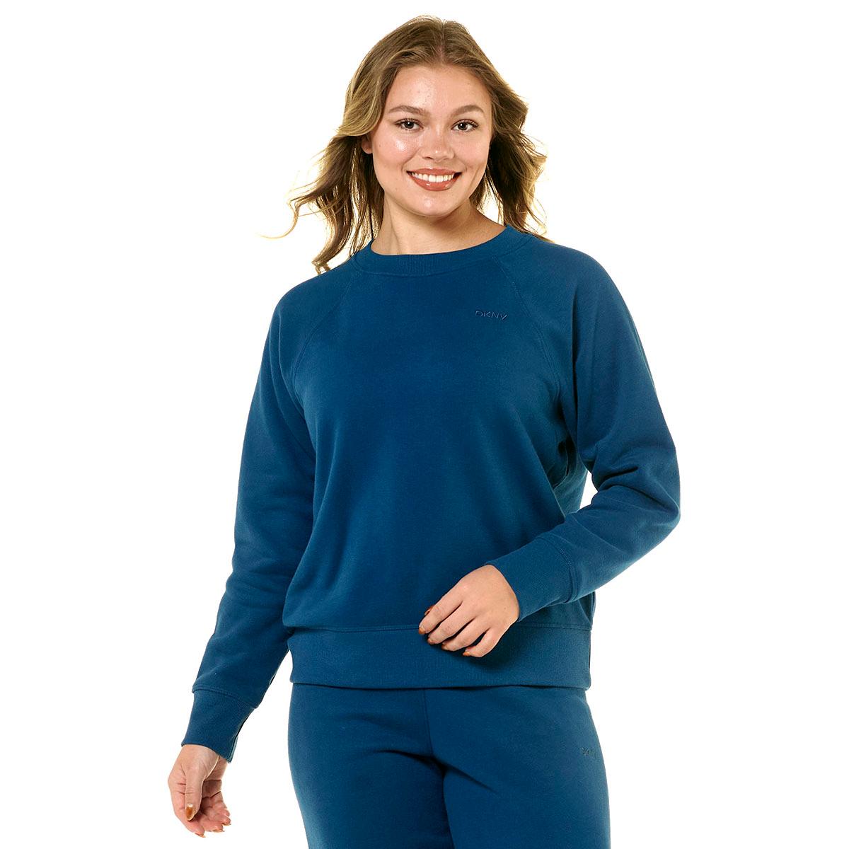 Click here for Womens DKNY Sport Fleece Embroidered Logo Pullover... prices