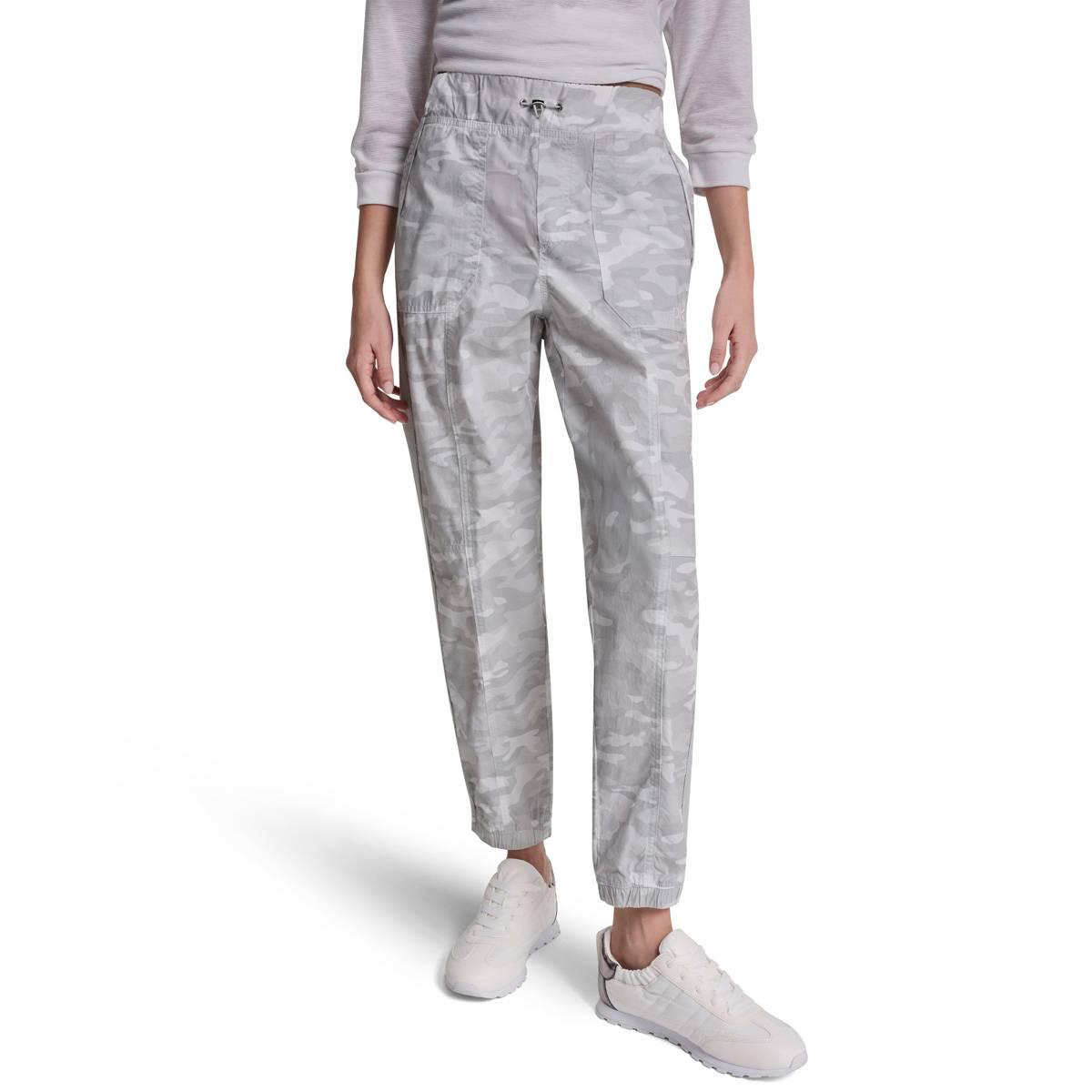 Click here for Womens DKNY Sport Camo Slim Hi Rise Utility Jogger... prices