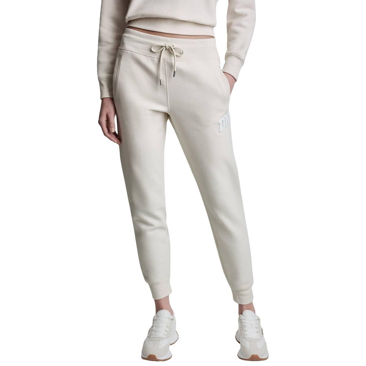 Click here for Womens DKNY Sport Mid Rise Varsity Logo Joggers prices