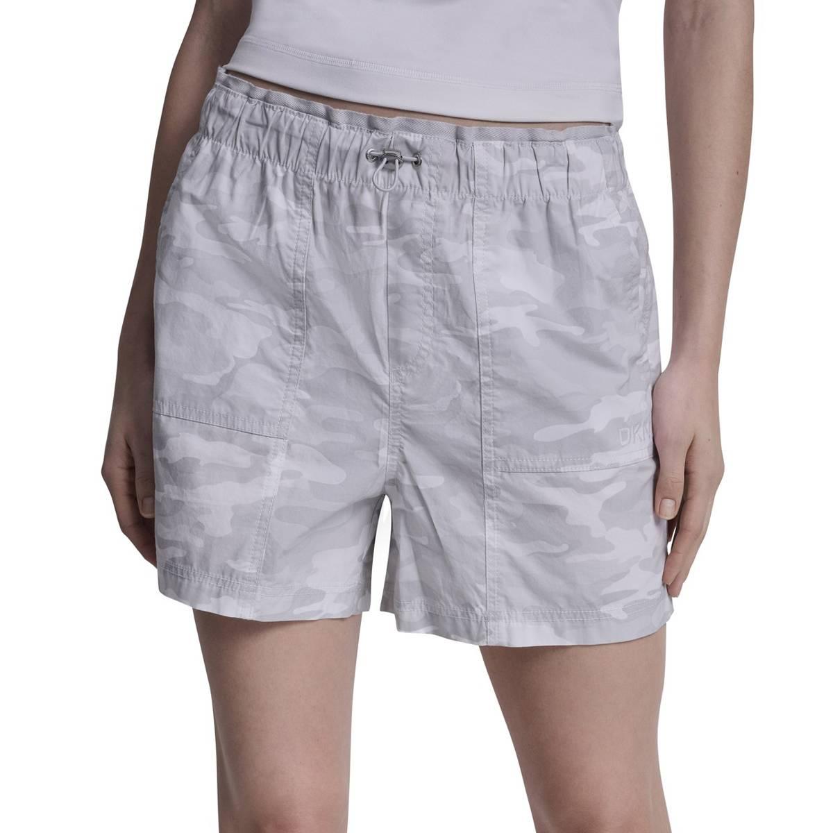 Click here for Womens DKNY Sport Mid Rise Bungee Waist Poplin Ber... prices