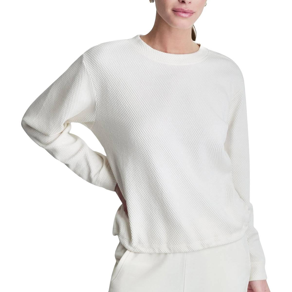 Click here for Womens DKNY Sport Long Sleeve Jacquard Knit Tee prices