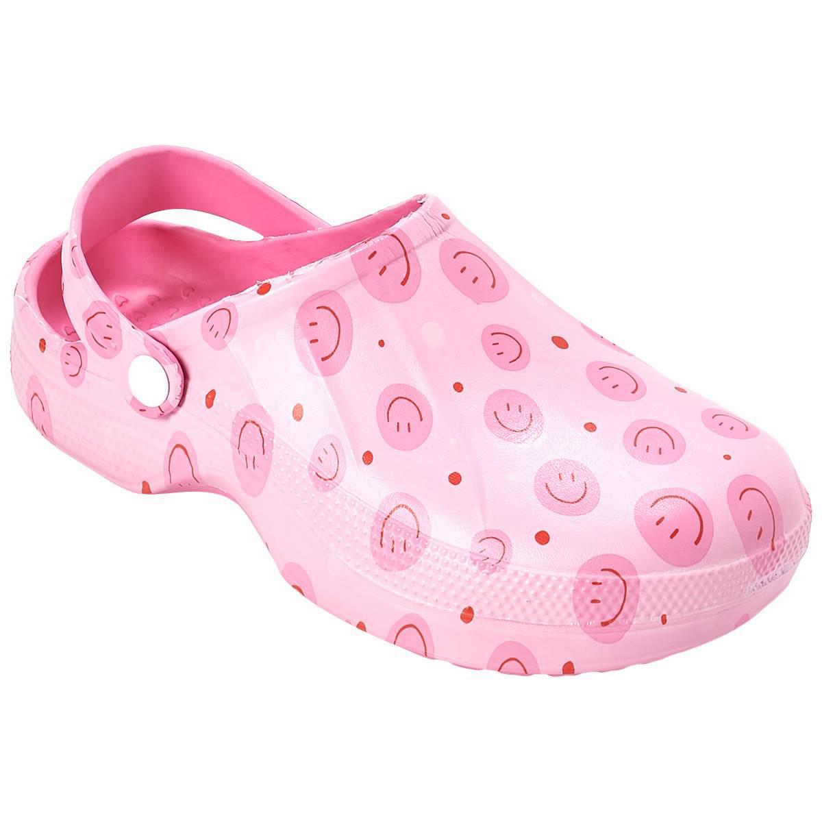 Click here for Womens Ella & Joy Smiley Face Unlined Clogs prices