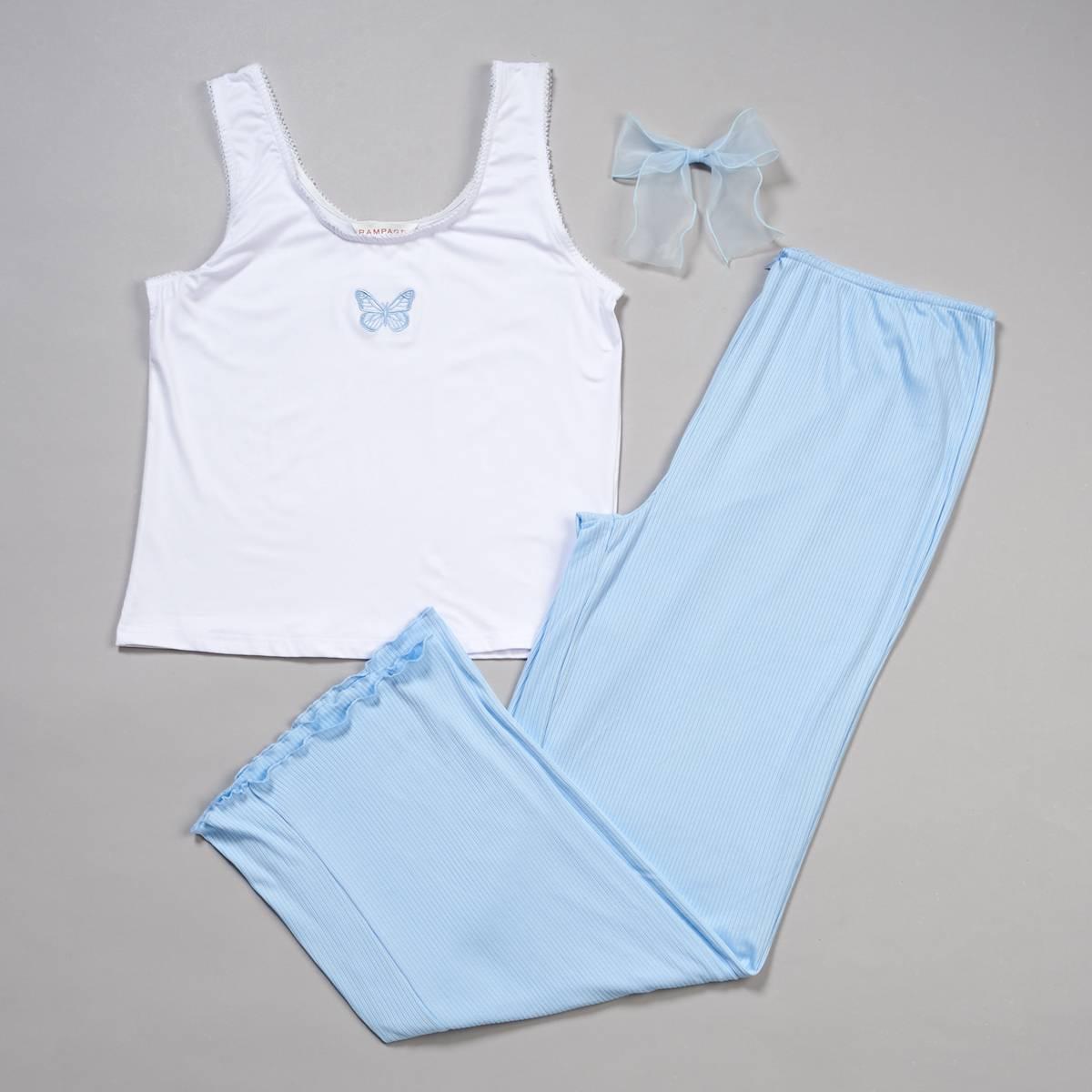 Click here for Juniors Rampage Butterfly Tank & Long Leg Pajama S... prices