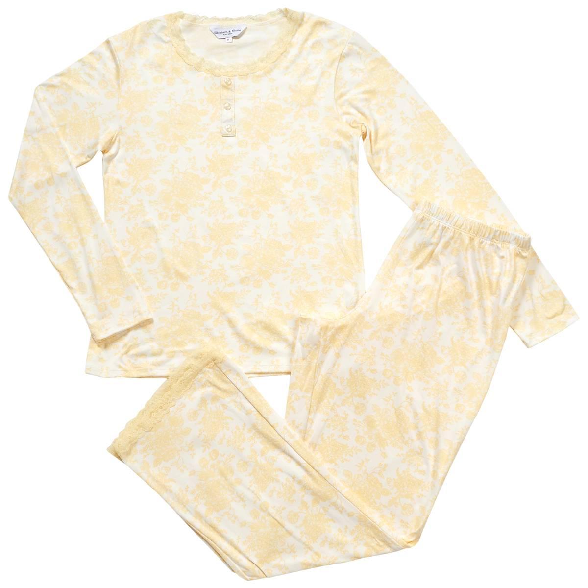 Click here for Womens Elizabeth & Nicole Long Sleeve Antique Flor... prices