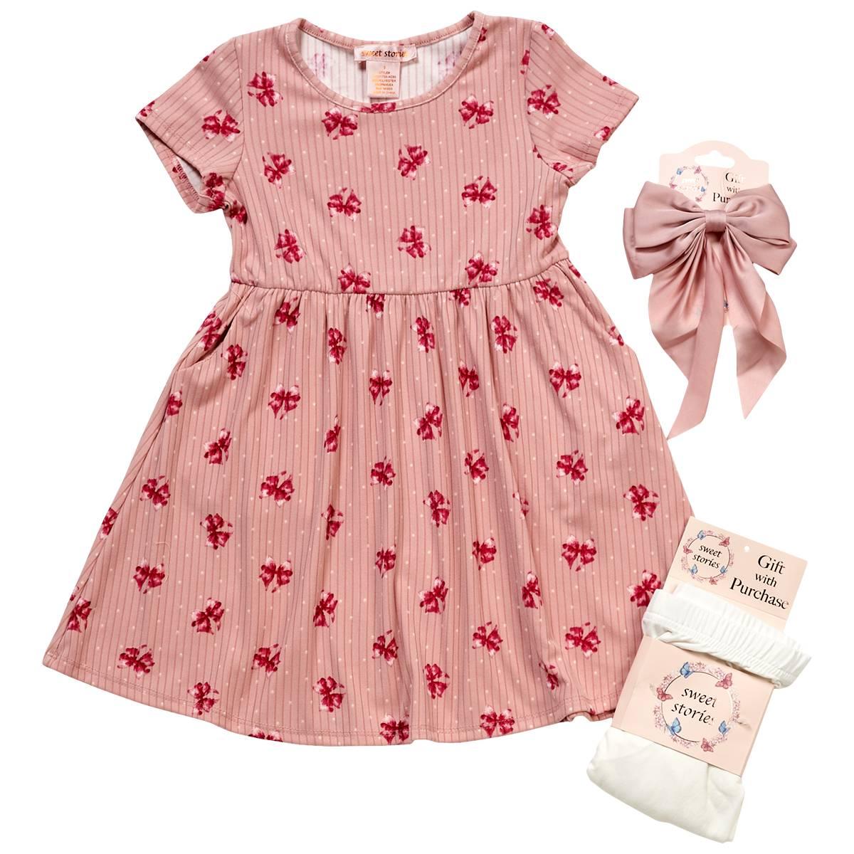 Click here for Girls (4-6x) sweet stories 2pc. Bow & Dot Dress &... prices