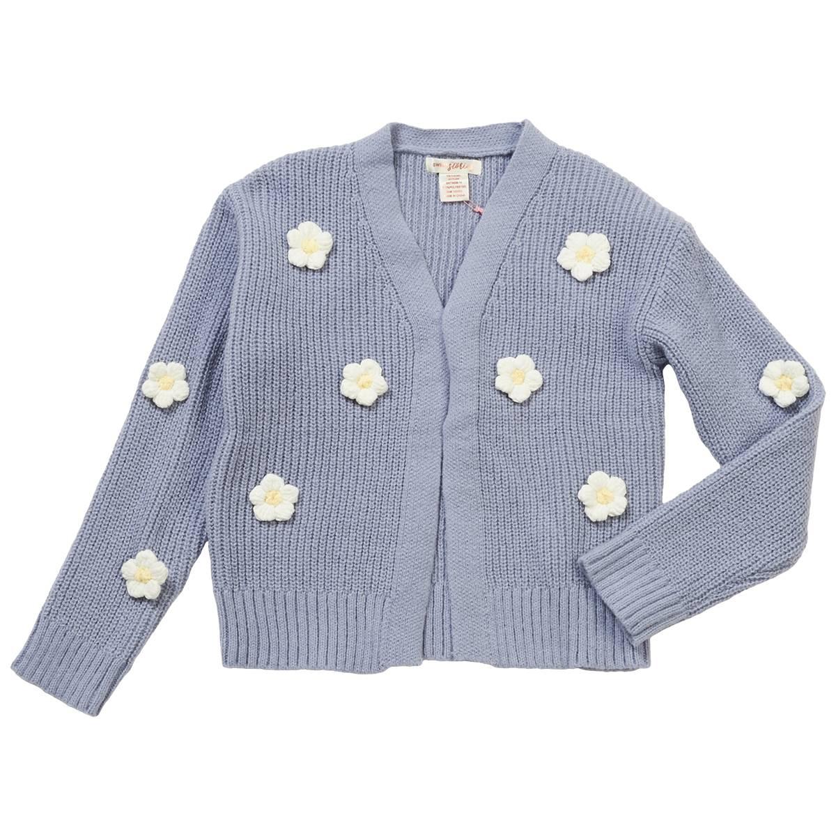 Click here for Girls (7-16) Sweet Stories 3D Flower Cardigan prices