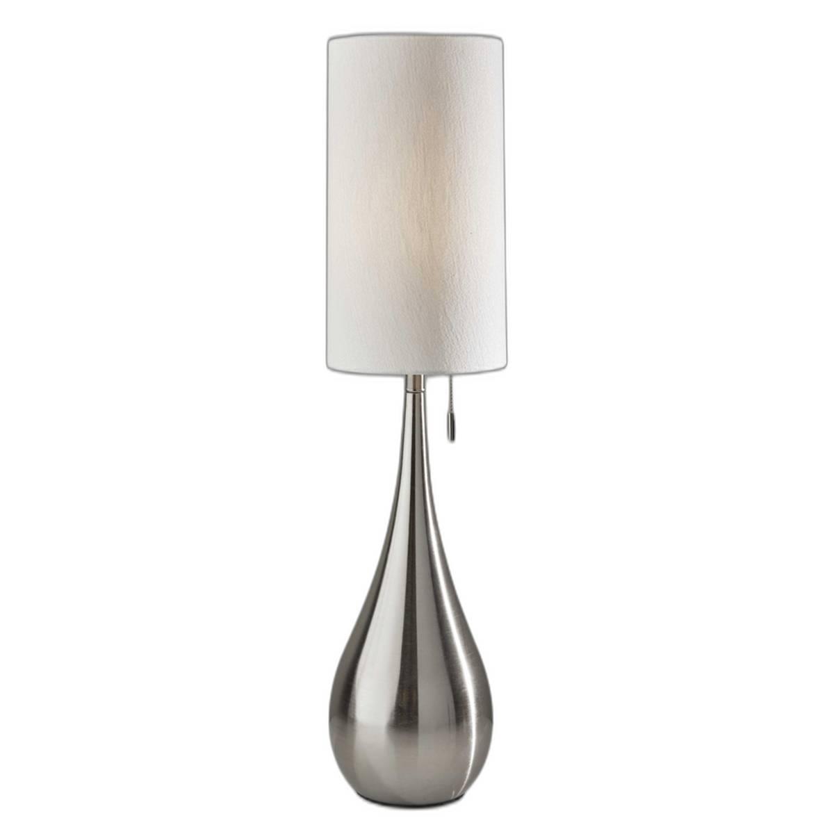 Click here for HomeRoots 35in. Brushed Steel Metal Teardrop Table... prices