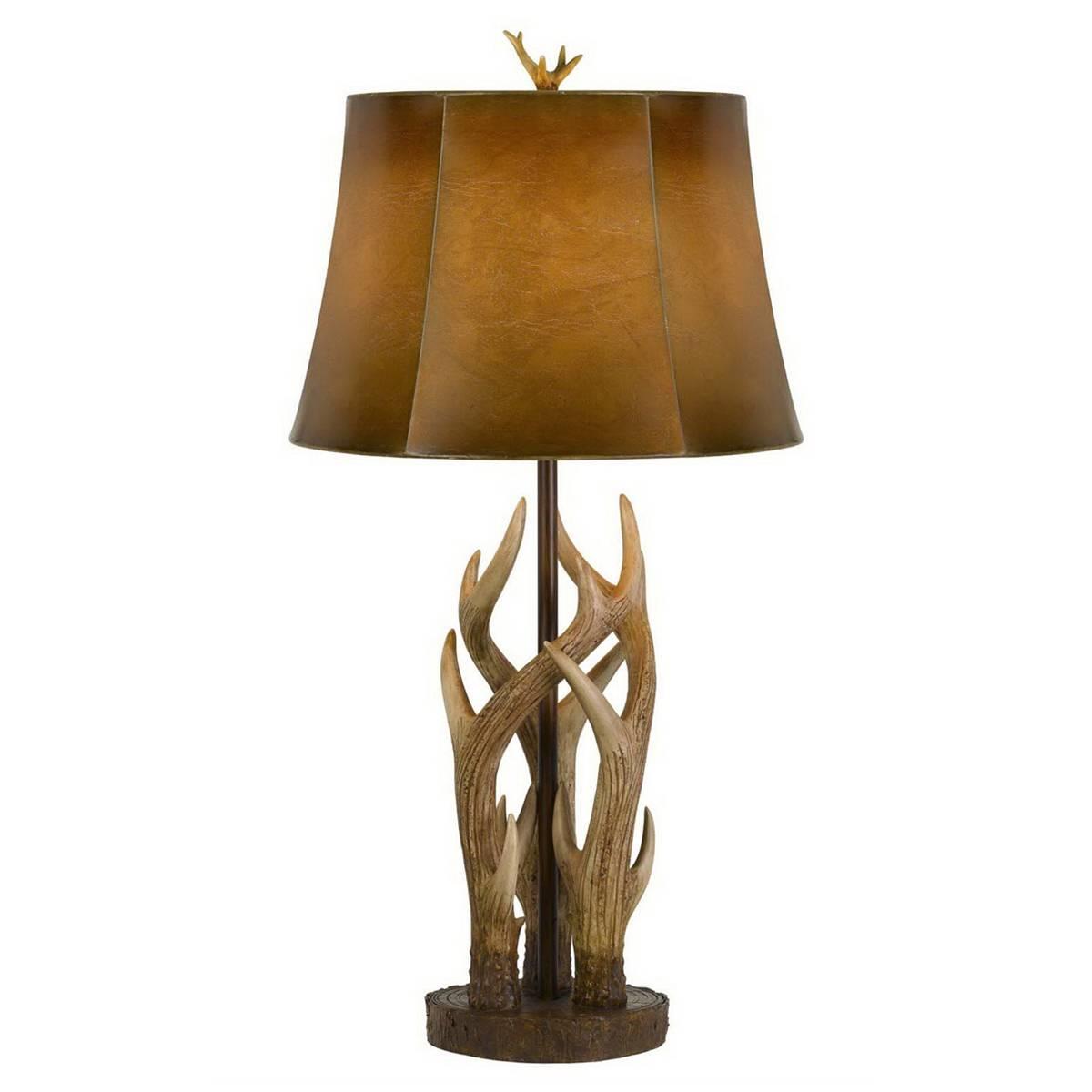 Click here for HomeRoots 33in. Brown Antlers Table Lamp prices