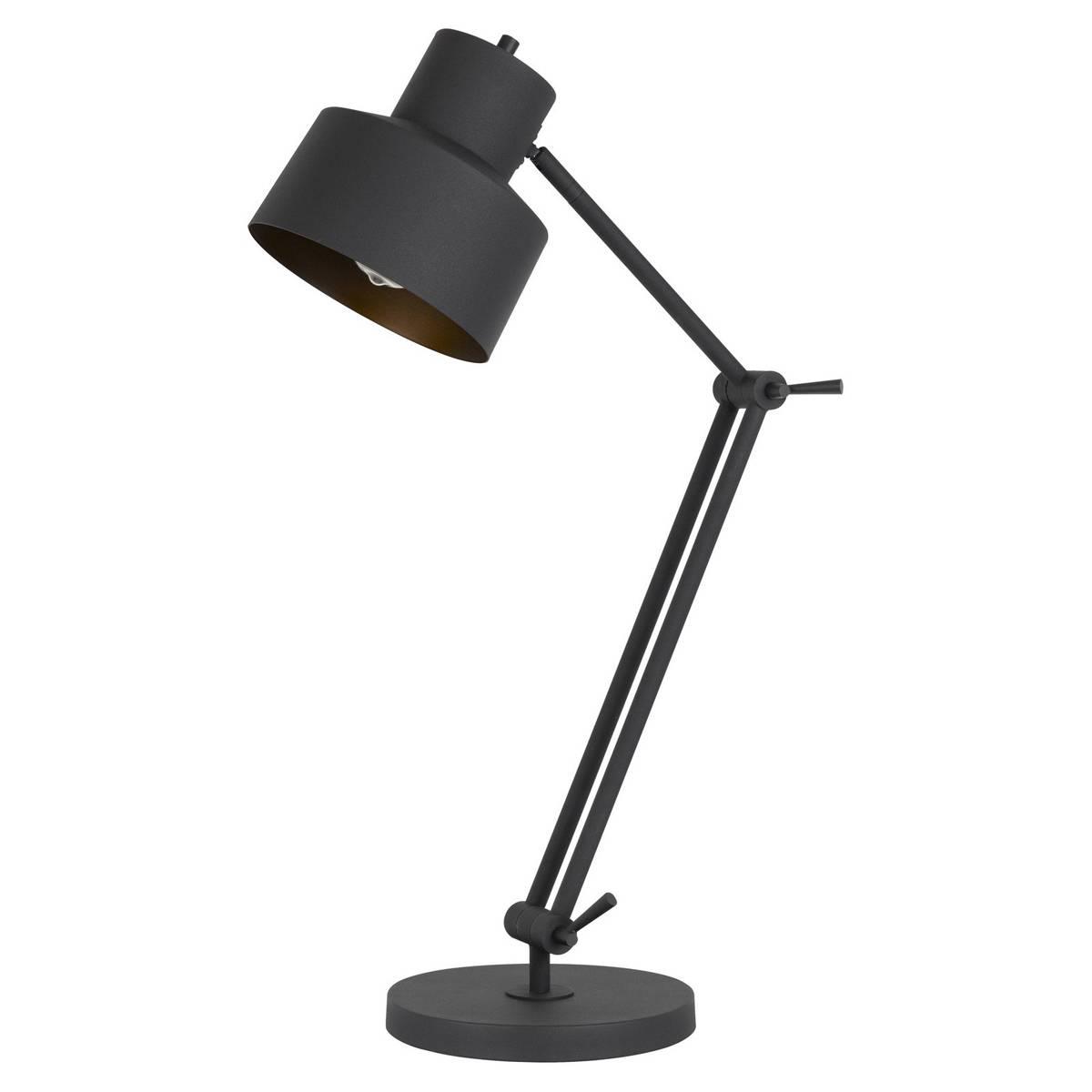 Click here for HomeRoots 33in. Black Metal Adjustable Desk Table... prices
