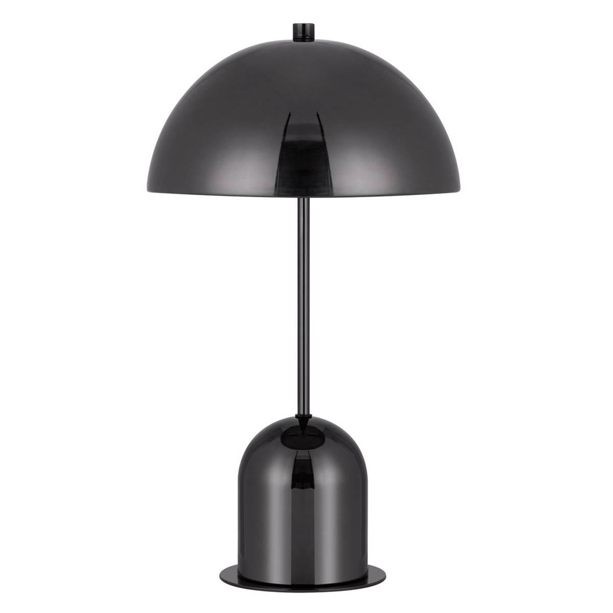 Click here for HomeRoots 20in. Gunmetal Half Dome Table Lamp prices