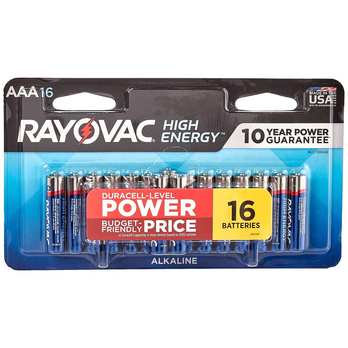 Click here for Rayovac(R) 16pk. AAA Batteries prices