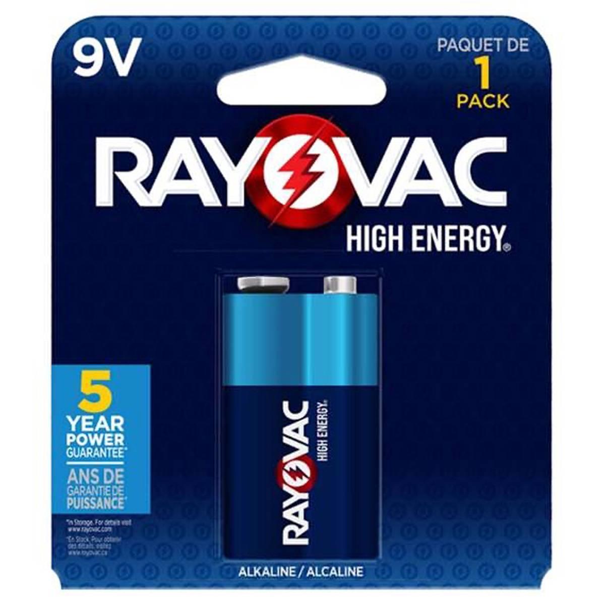 Click here for Rayovac 9 Volt Battery prices