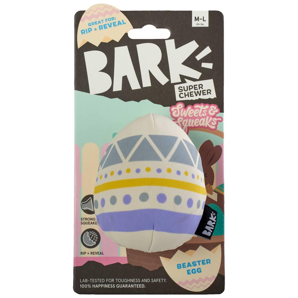 Click here for Bark Box Beater Egg Dog Toy prices