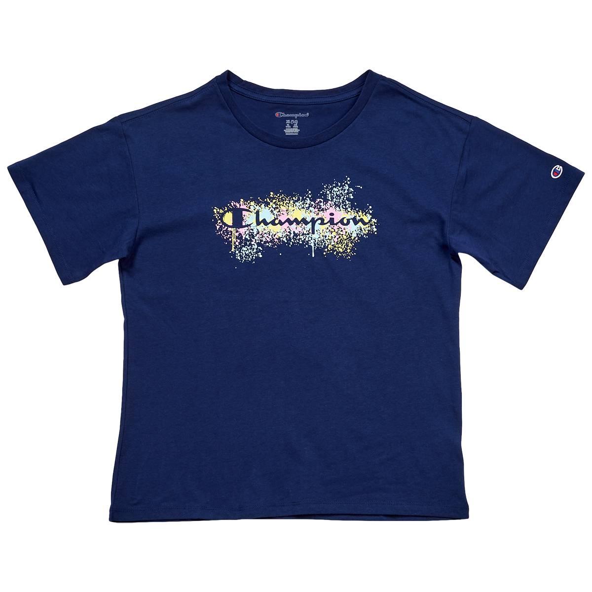 Click here for Girls (7-16) Champion(R) Short Sleeve Loose Fit Gr... prices