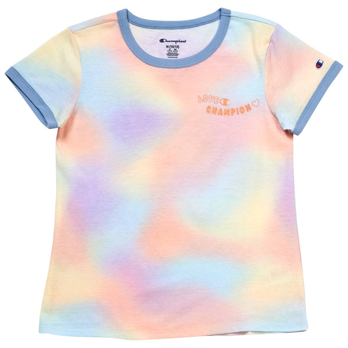 Click here for Girls (7-16) Champion(R) Short Sleeve Print Ombre... prices