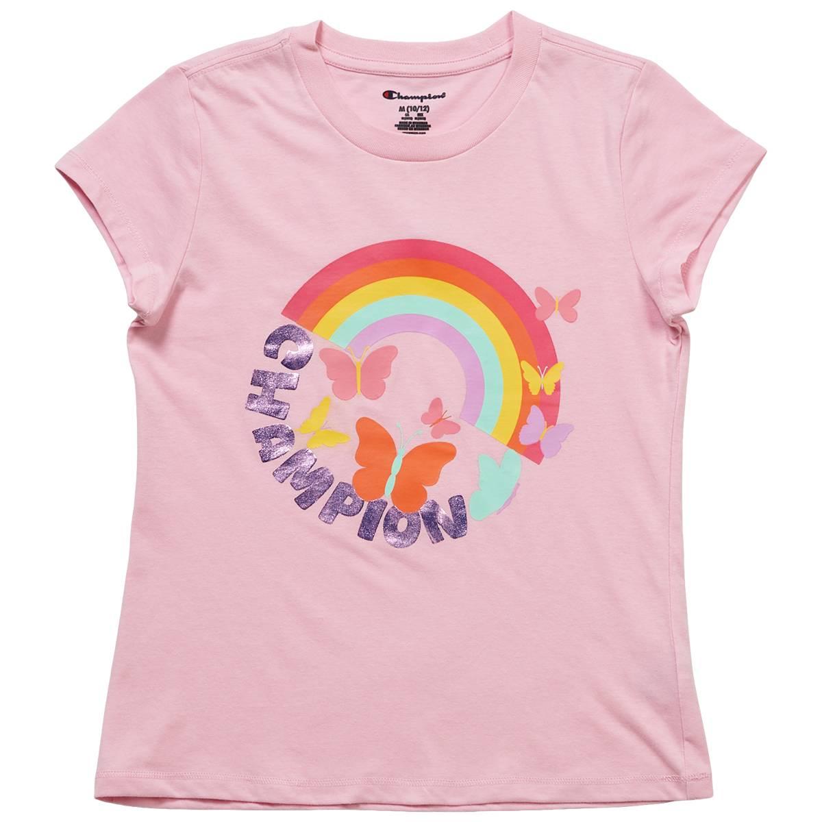 Click here for Girls (7-16) Champion(R) Rainbow/Butterfly Graphic... prices