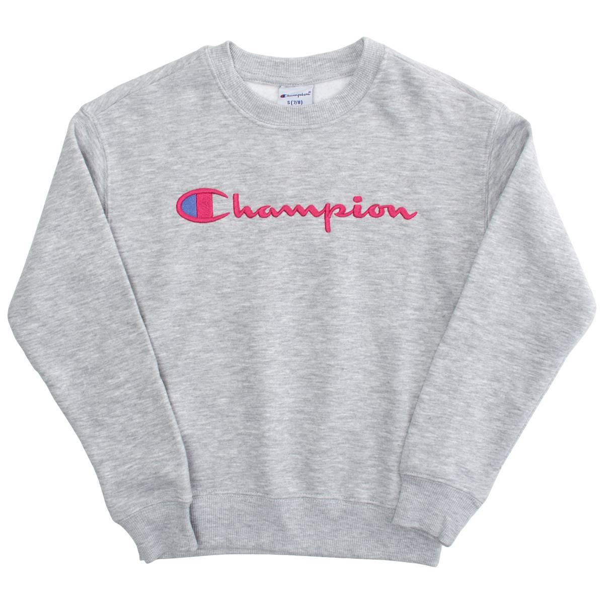 Click here for Girls (7-16) Champion(R) Signature Crew Neck Logo... prices