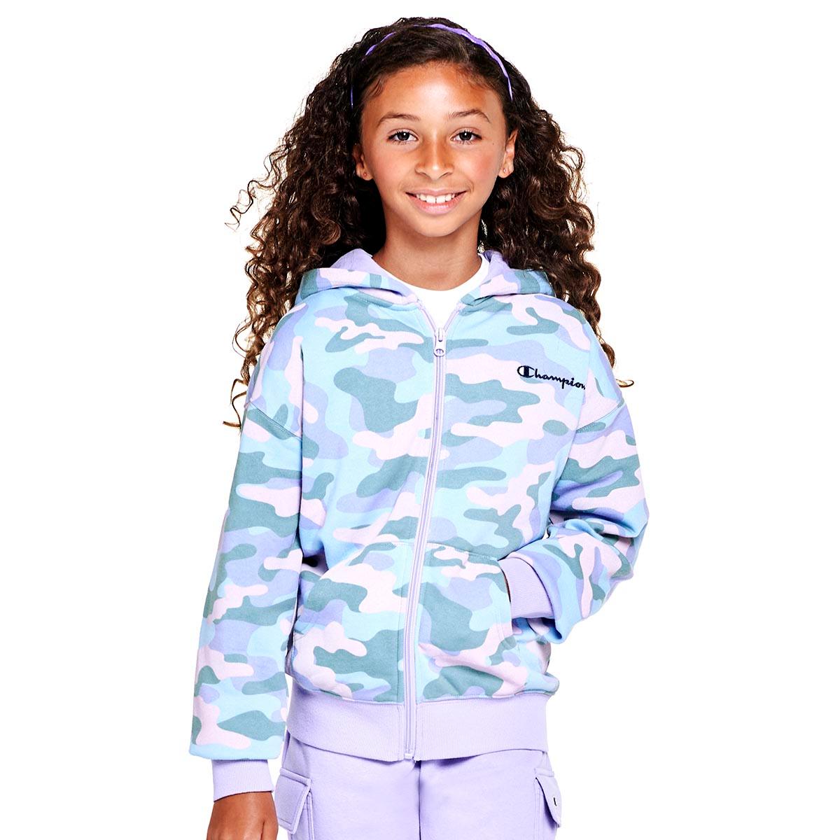 Click here for Girls (7-16) Champion(R) Camo Full Zip Hooded Jack... prices