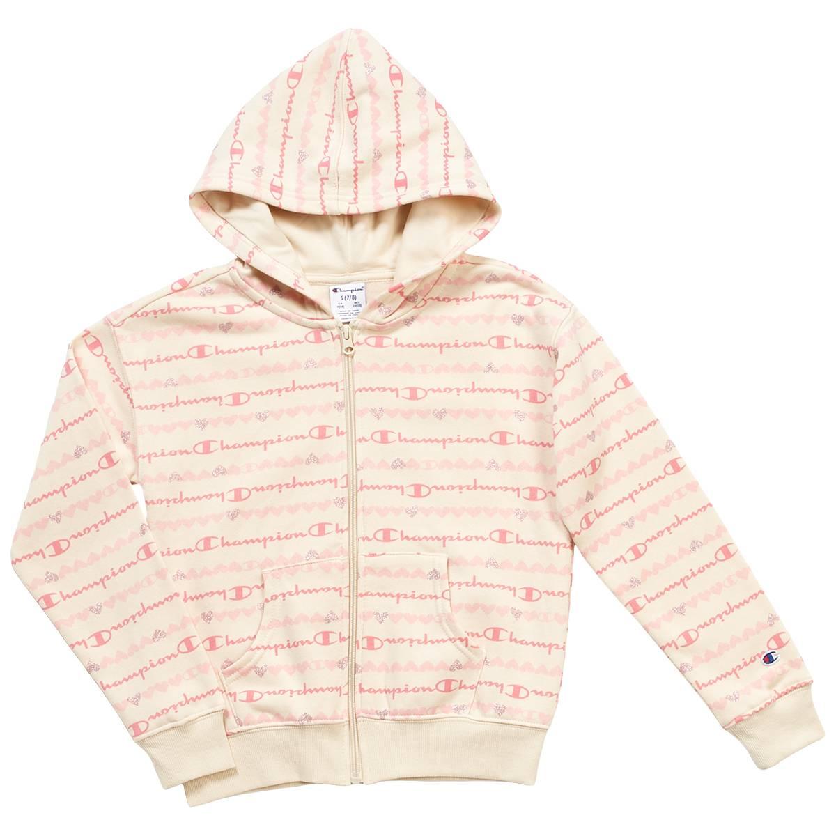 Click here for Girls (7-16) Champion(R) Shimmer Heart & Logo Hood... prices