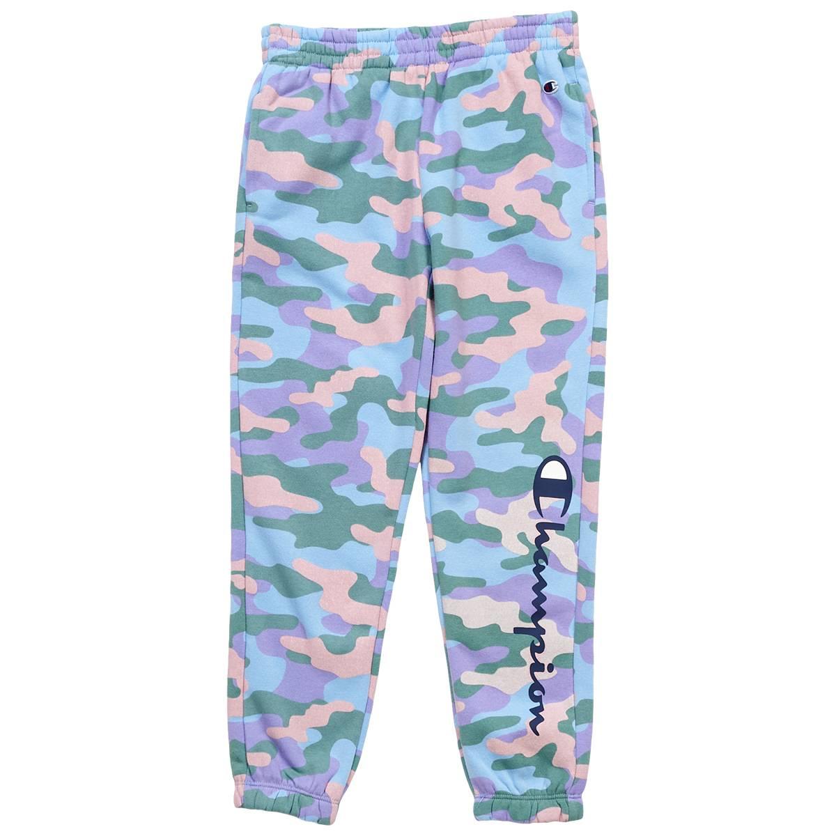 Click here for Girls (7-16) Champion(R) Camo Logo Jogger Sweatpan... prices