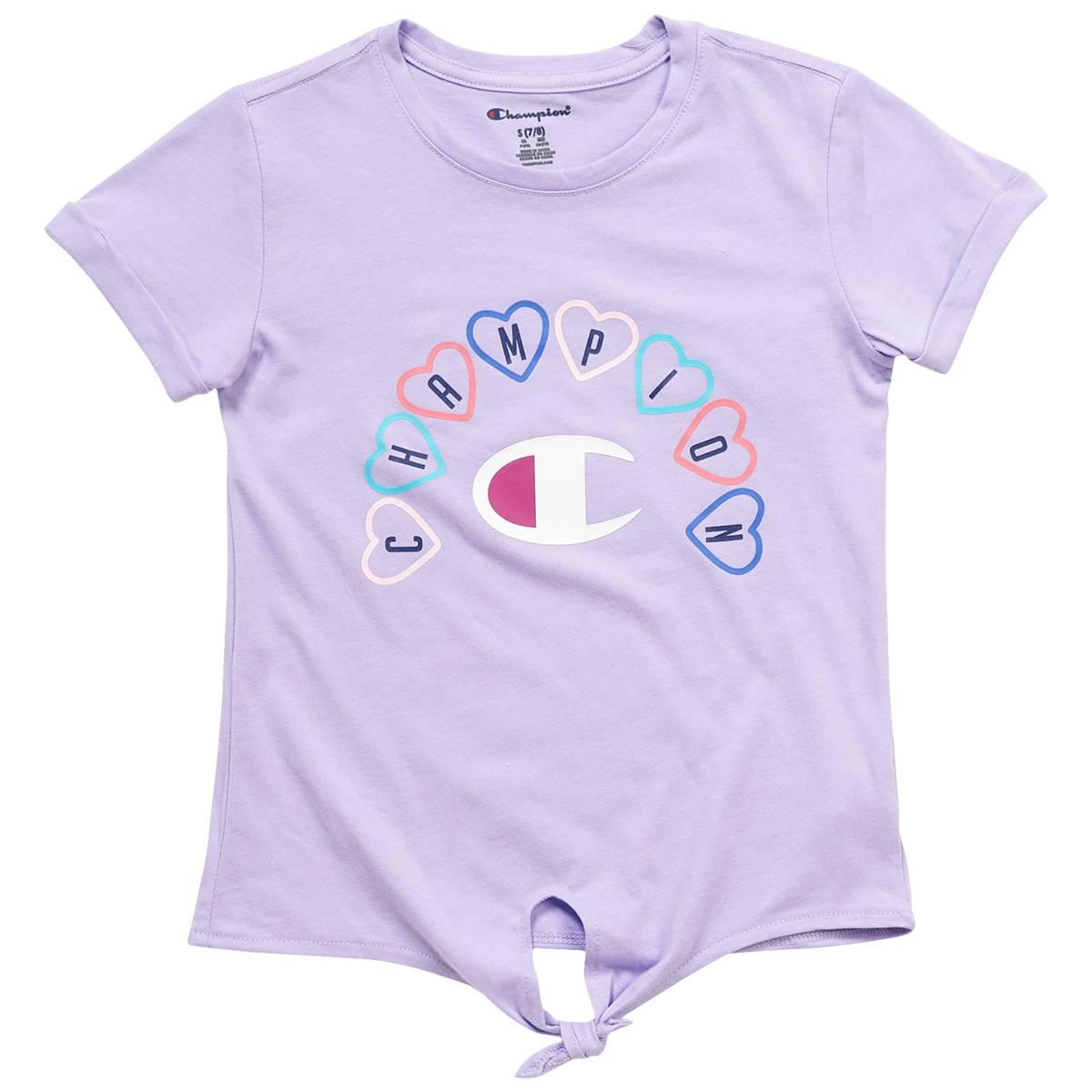 Click here for Girls (7-16) Champion(R) Short Sleeve Solid Hearts... prices