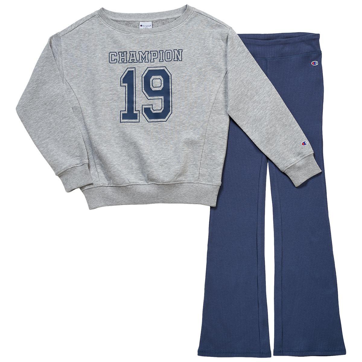 Click here for Girls (7-16) Champion(R) Fleece Lined Sweatshirt w... prices