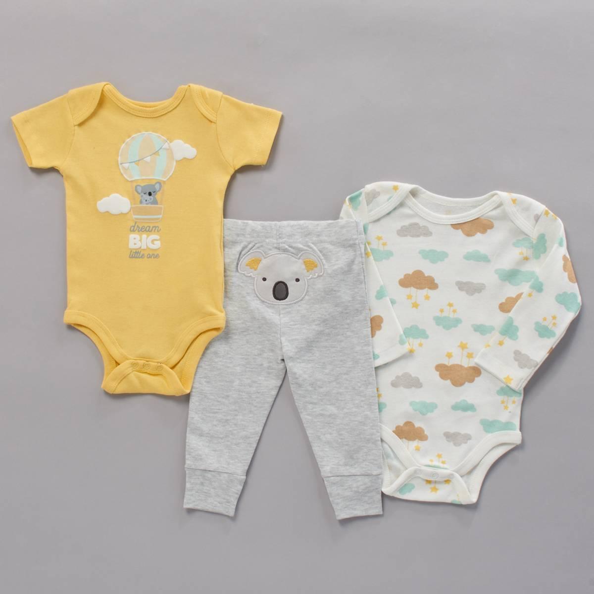 Click here for Baby Girl (NB-9M) Koala Baby 3pc. Koalas & Clouds... prices