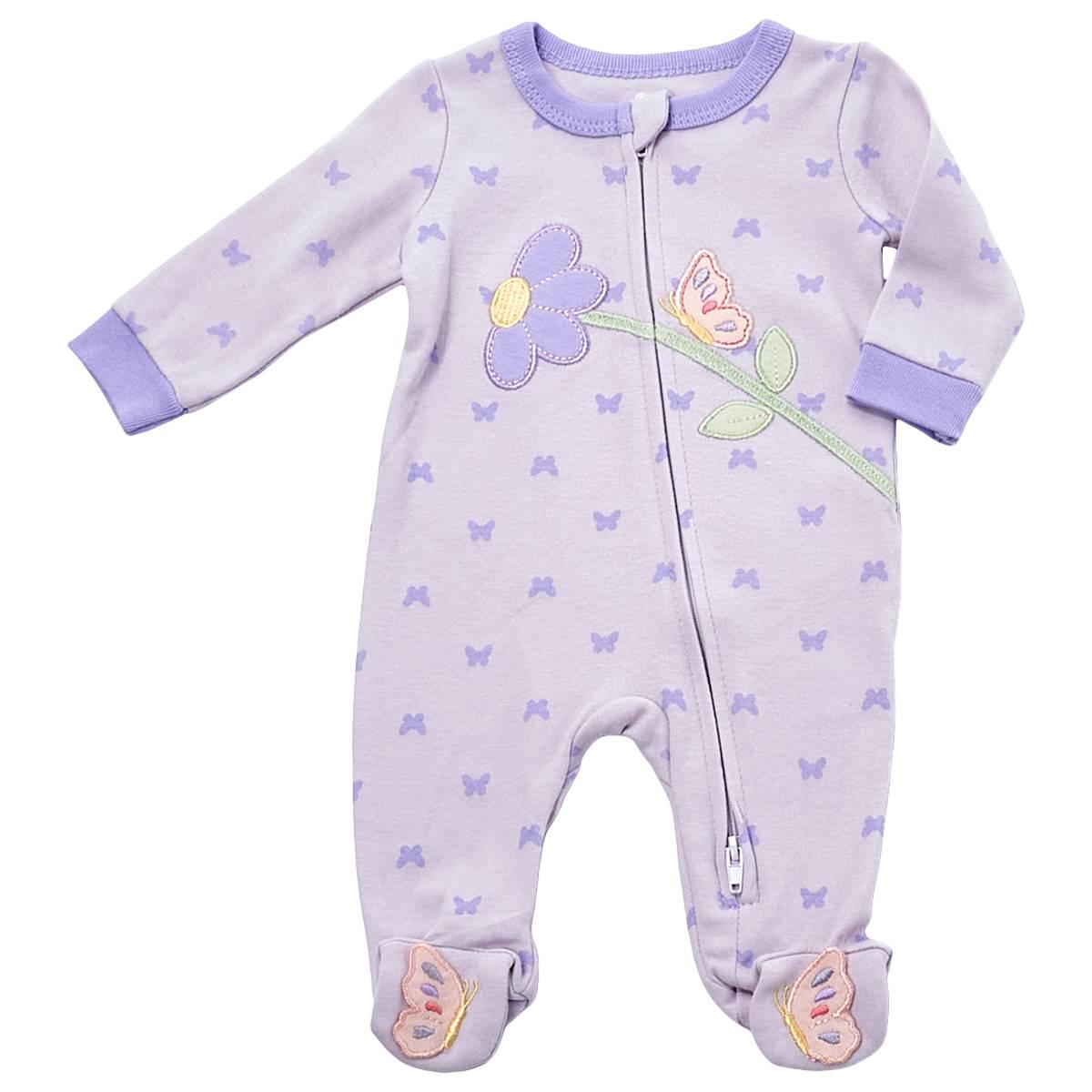 Click here for Baby Girl (NB-9M) Koala Baby Flower Interlock Slee... prices