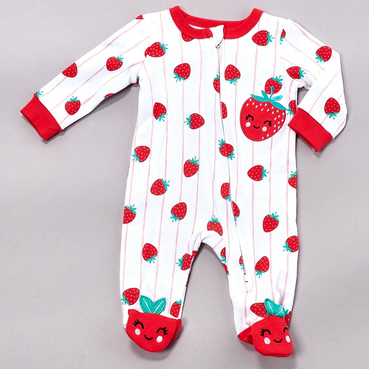 Click here for Baby Girl (NB-9M) Koala Baby Strawberry Interlock... prices