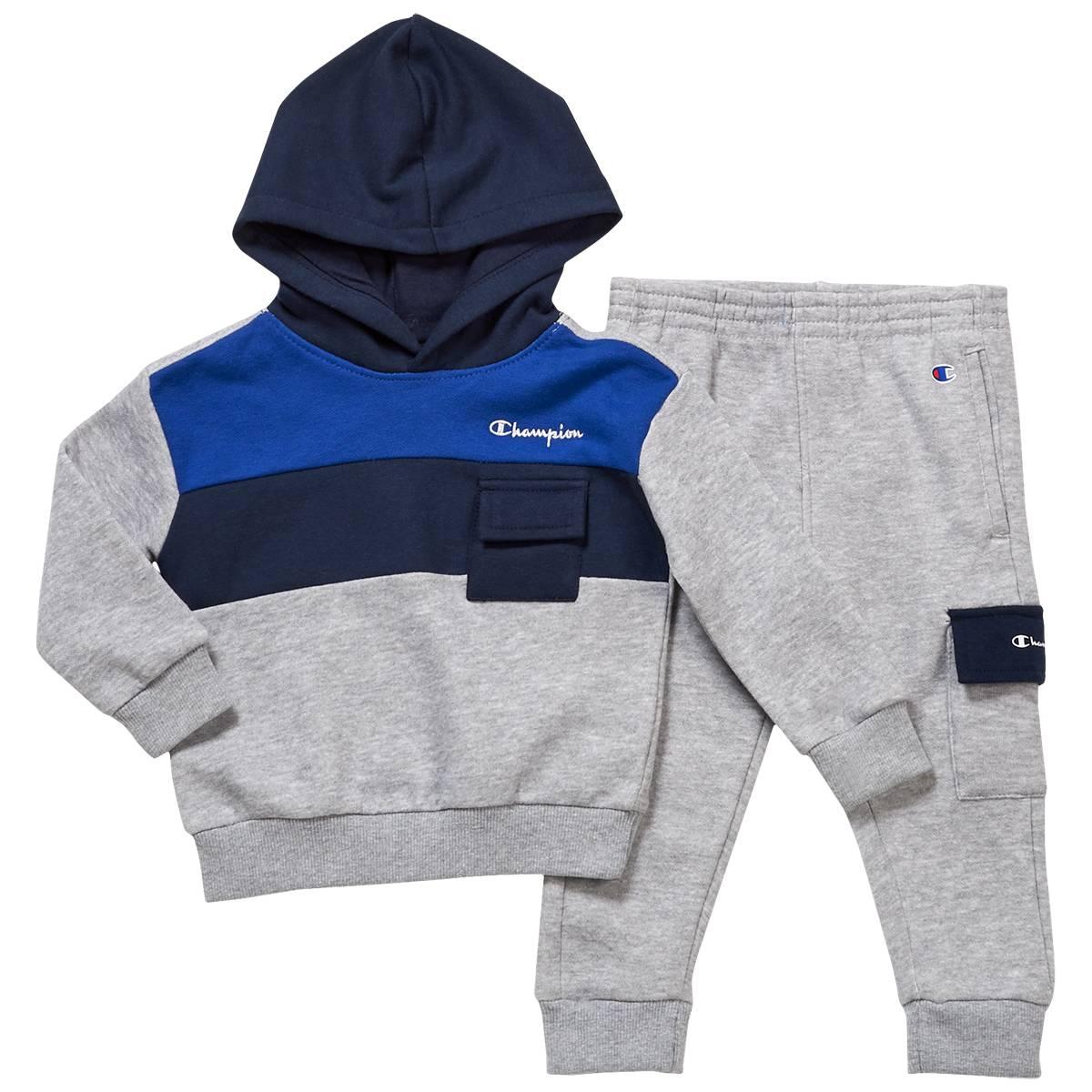 Click here for Toddler Boy Champion(R) Color Block Cargo Hoodie &... prices