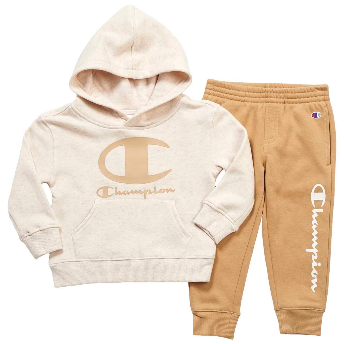 Click here for Toddler Boy Champion(R) Hoodie & Joggers Set prices