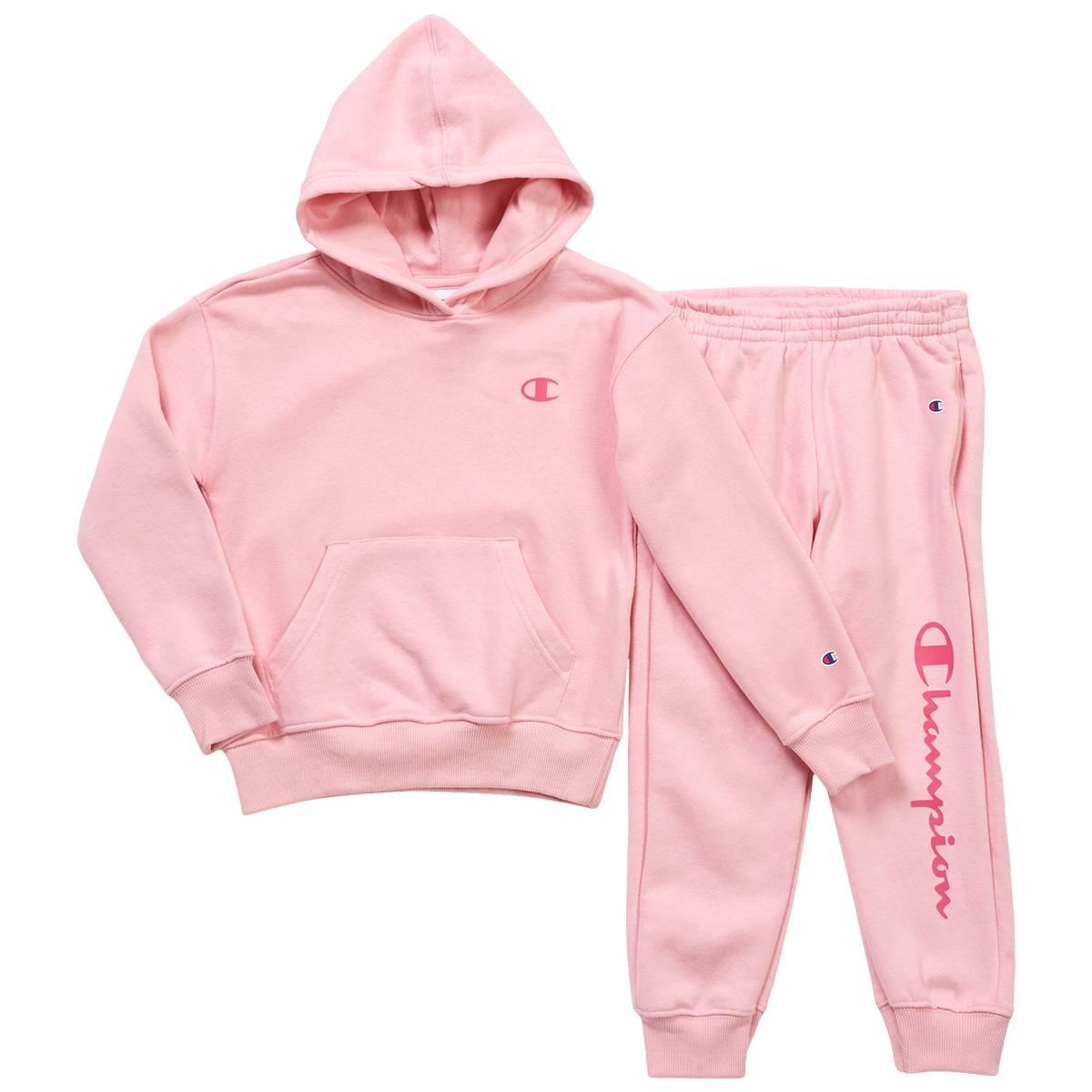 Click here for Girls (4-6x) Champion(R) Front & Back Logo Hoodie... prices