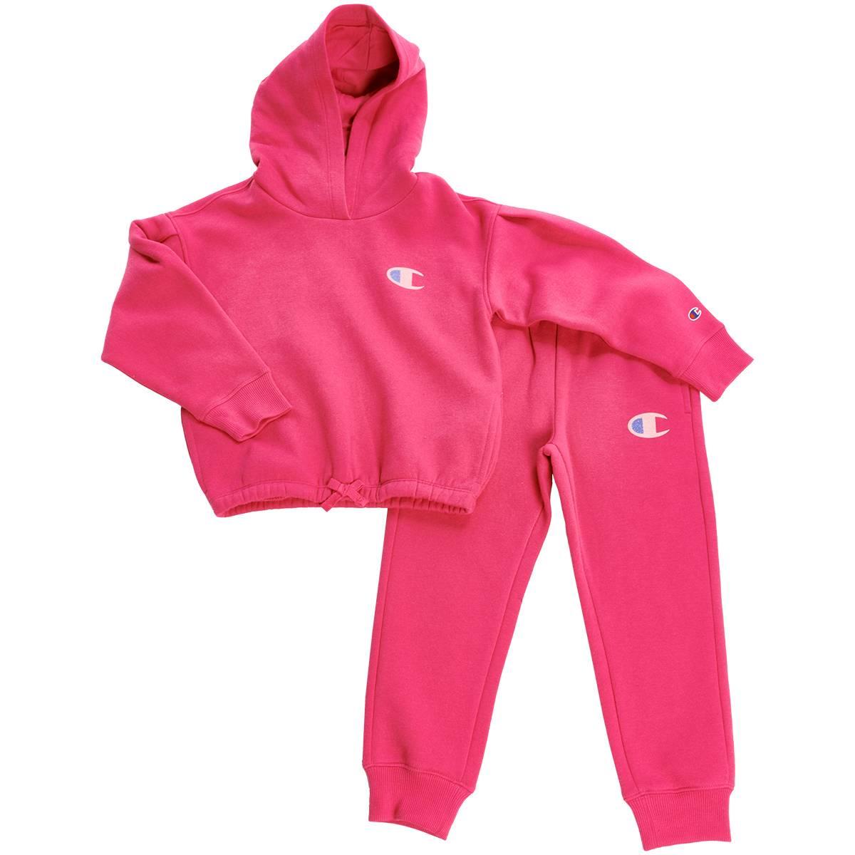 Click here for Girls (4-6x) Champion(R) Glitter Logo Pullover Hoo... prices
