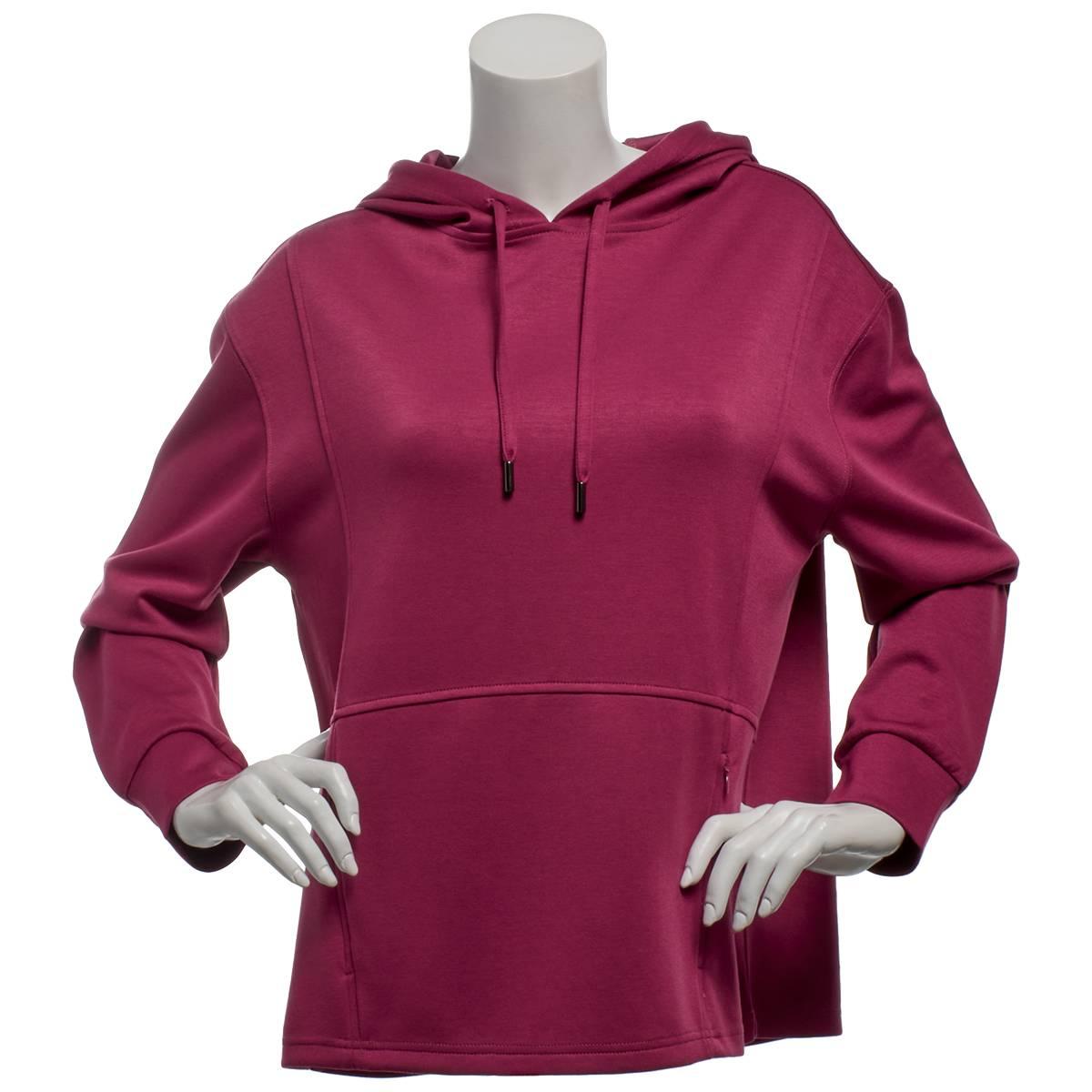 Click here for Womens Mountain Ridge Long Sleeve Solid Pullover H... prices