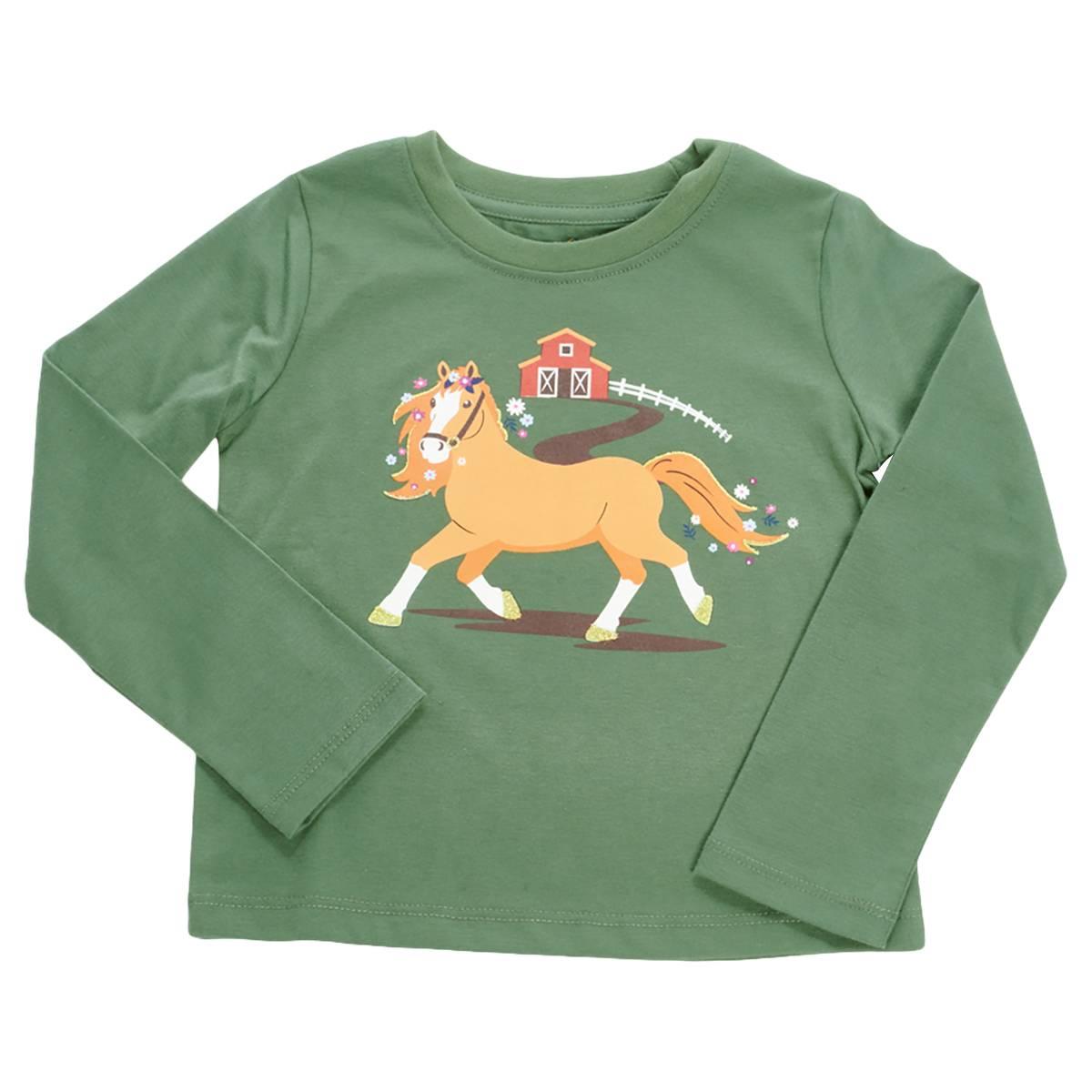 Click here for Girls (4-6x) Tales & Stories Long Sleeve Horse & S... prices