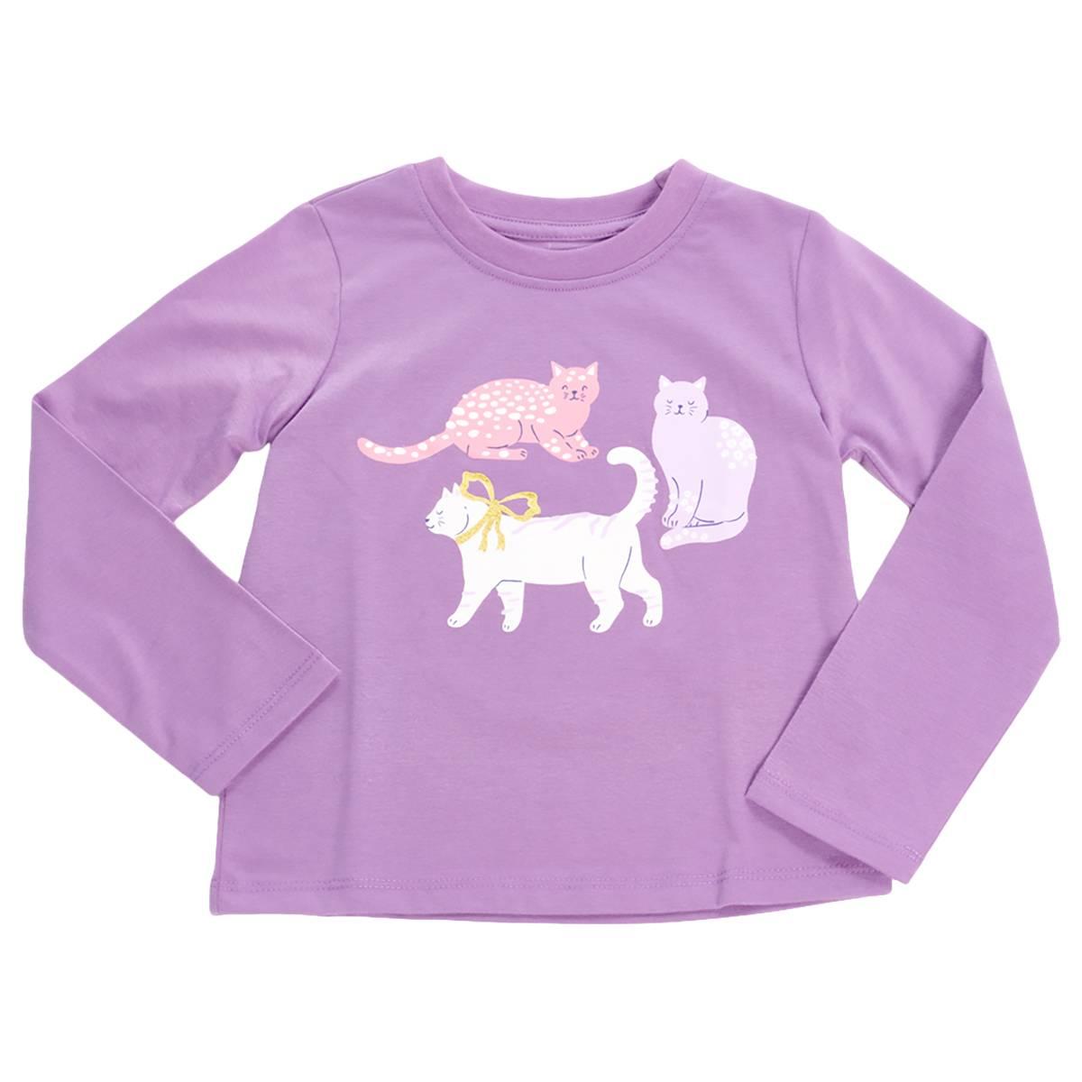 Click here for Toddler Girl Tales & Stories Long Sleeve Cat Trio... prices